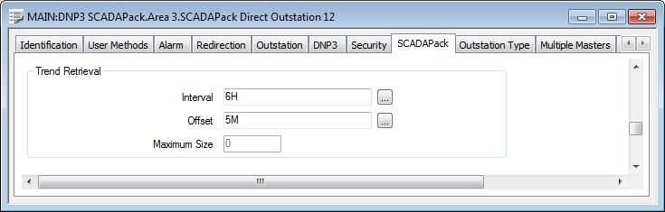 DNP3 SCADAPack Driver Guide - Example Configuration (Configuring DNP3 SCADAPack E Trend Sampler ...